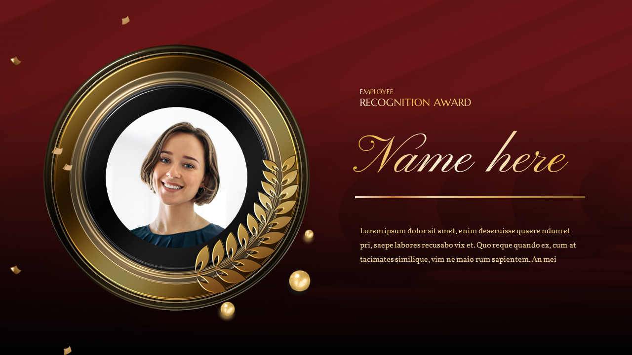 Employee Recognition Award Product Deck