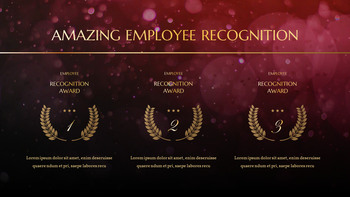 Employee Recognition Award Product Deck