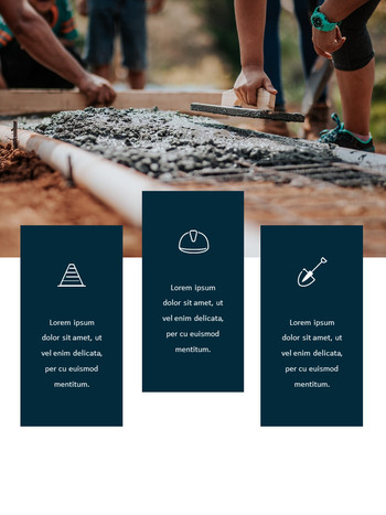 Heavy Equipment Construction creating PowerPoint Presentations