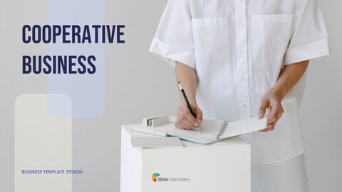 Cooperative Business - Free Template Design|PPT|Slides