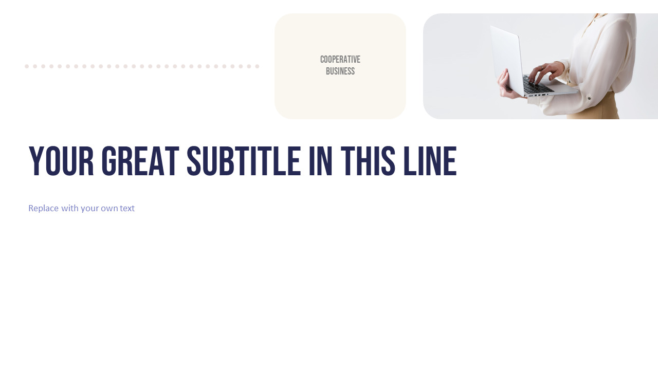 Cooperative Business - Free Template Design|PPT|Slides