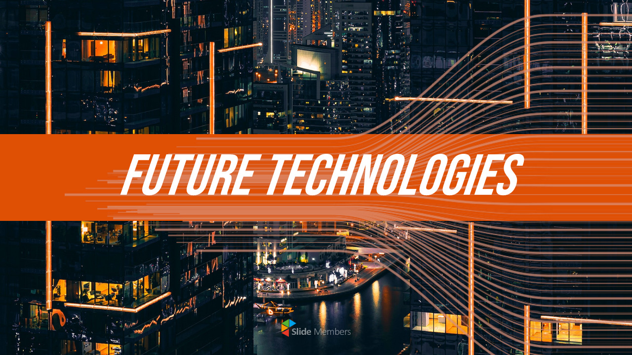 Free Powerpoint Sample - Future Technologies|Templates|Slides