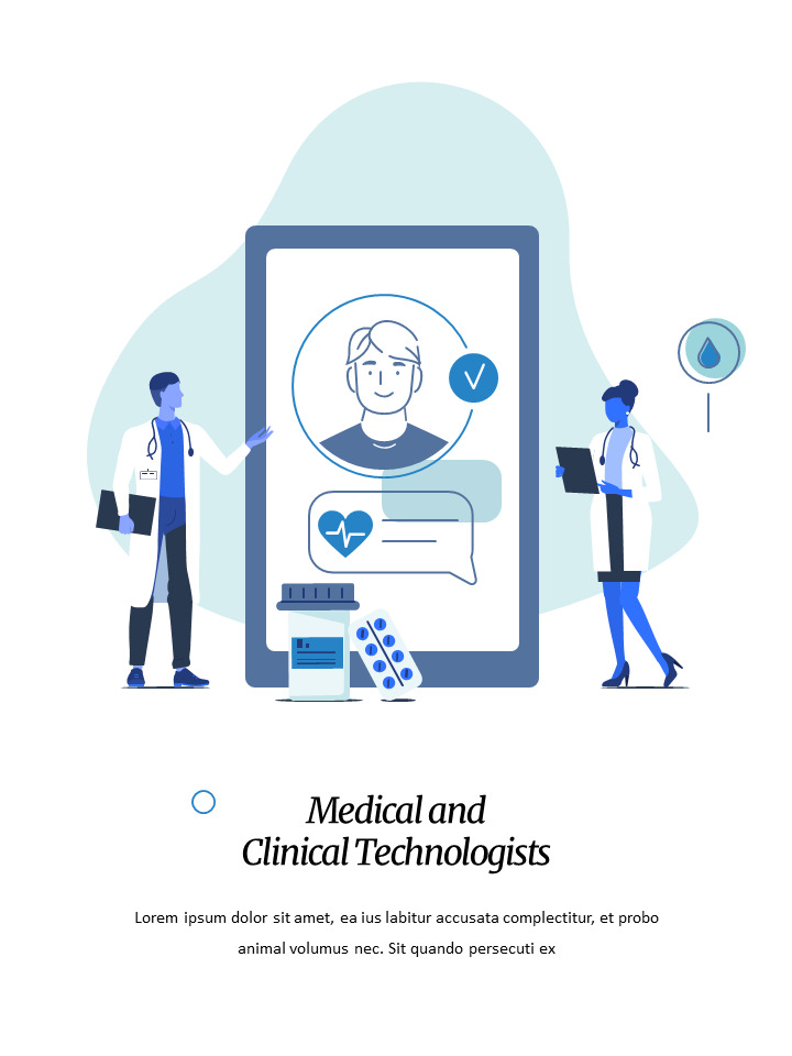 General Hospital company profile template design