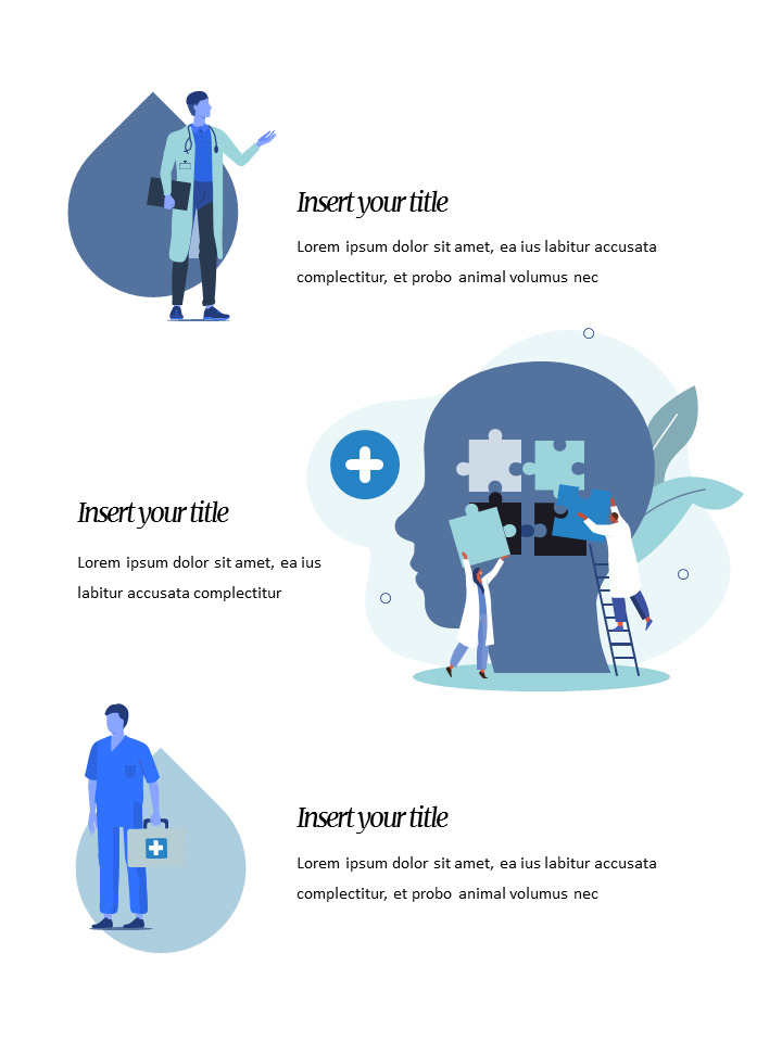 General Hospital company profile template design