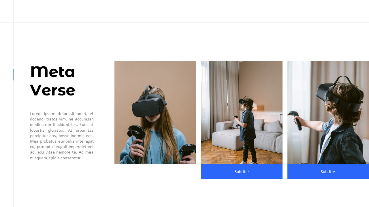 Metaverse presentation template ppt powerpoint