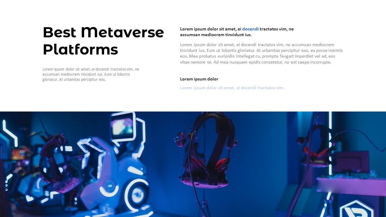 Metaverse presentation template ppt powerpoint