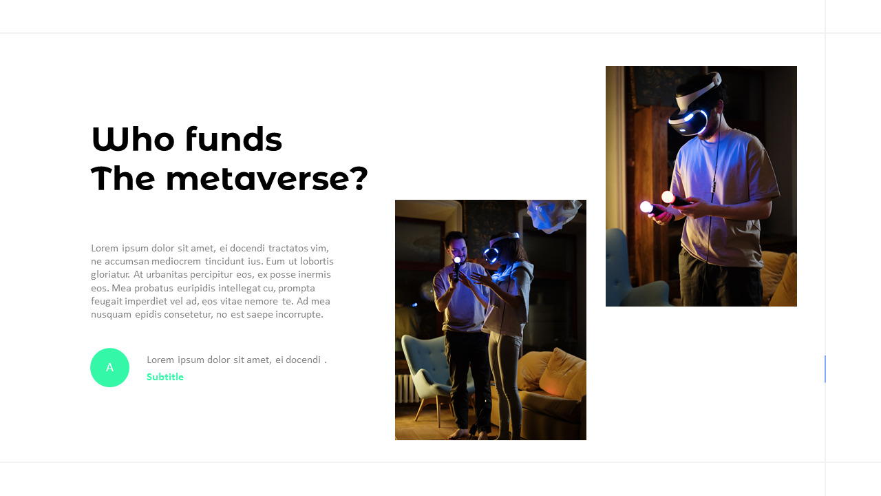 Metaverse presentation template ppt powerpoint