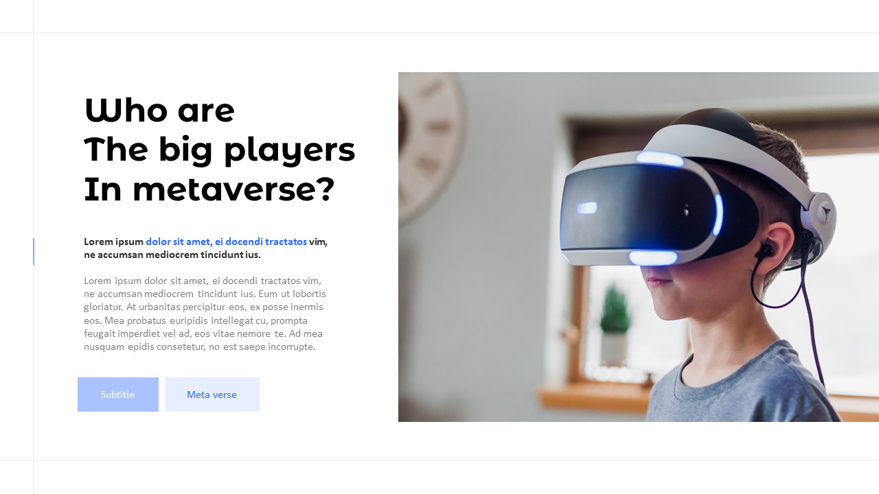 Metaverse presentation template ppt powerpoint