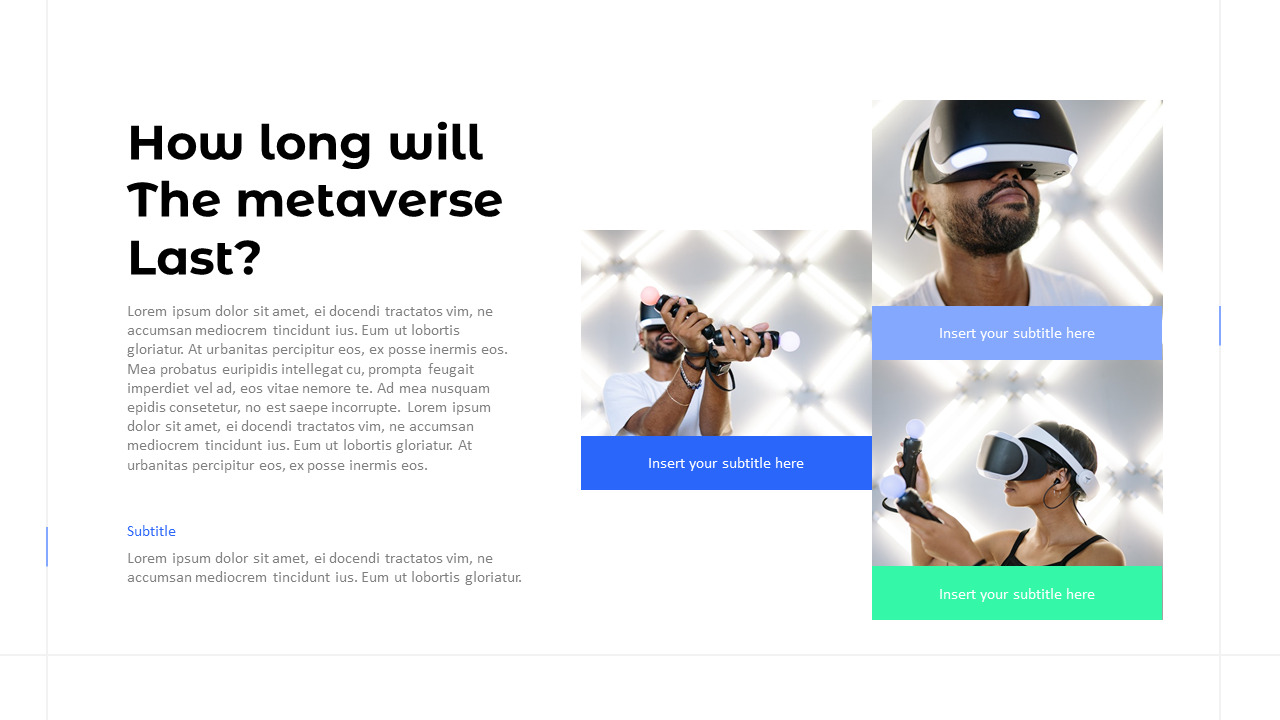 Metaverse presentation template ppt powerpoint