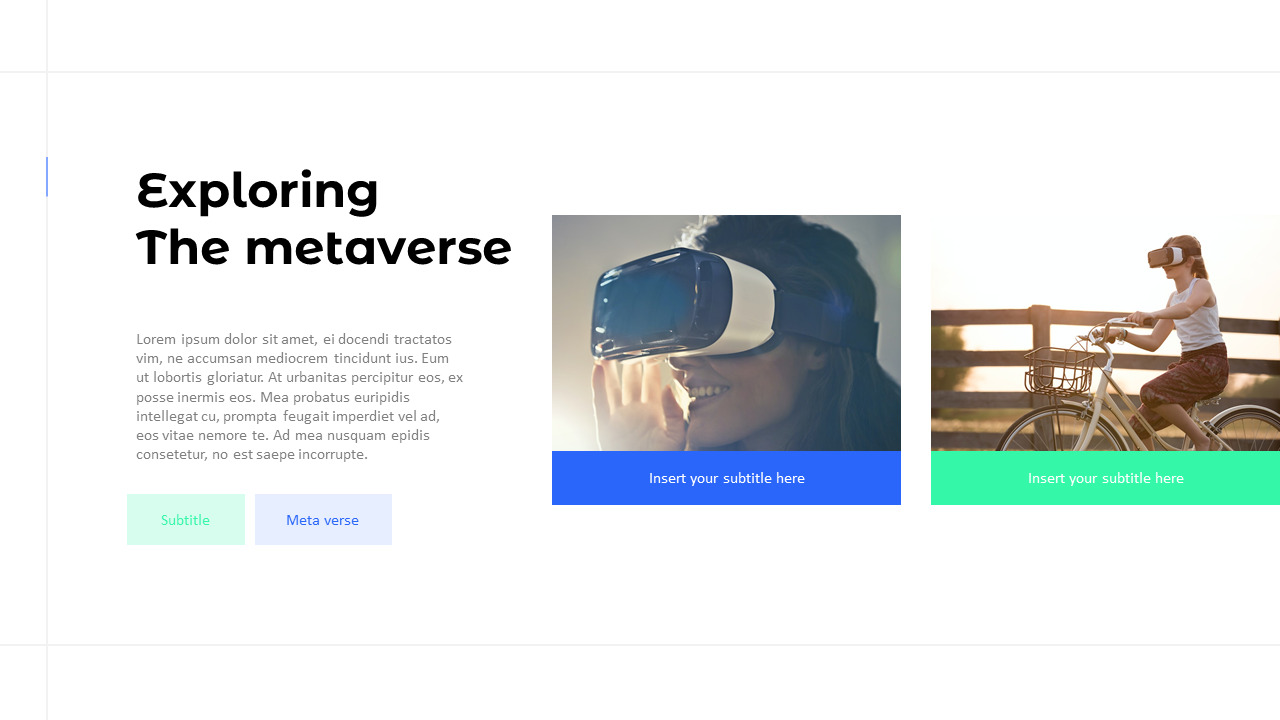 Metaverse presentation template ppt powerpoint