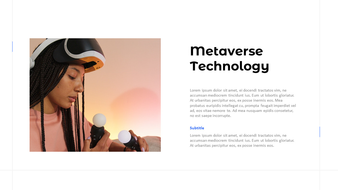 Metaverse presentation template ppt powerpoint