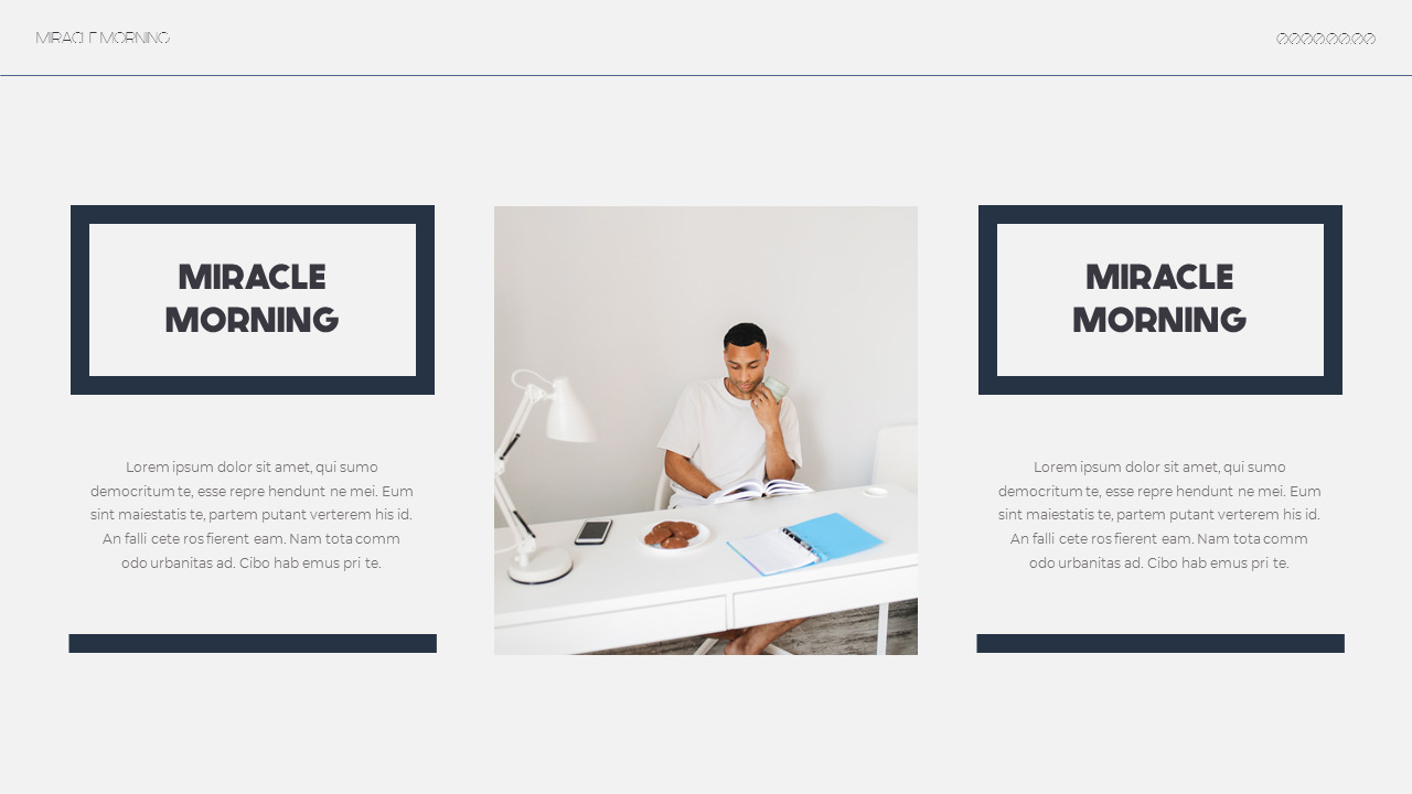 Miracle Morning Presentation Templates|Lifestyle|PPT