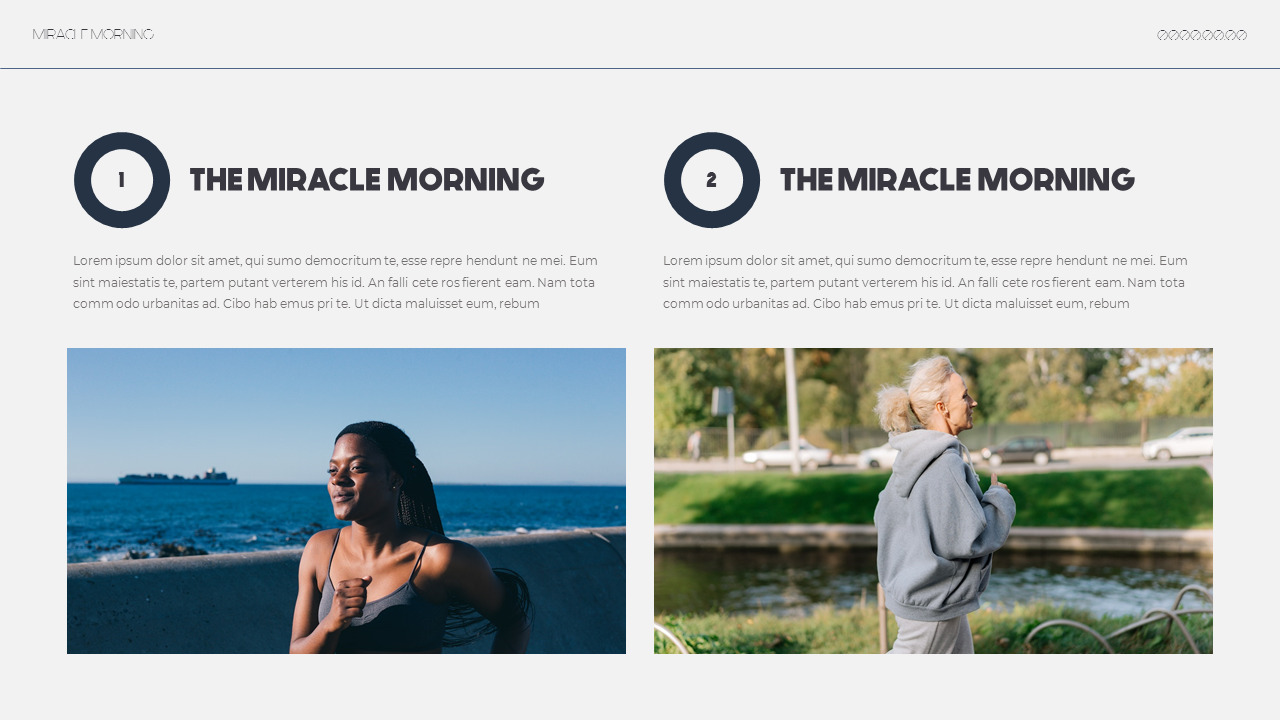 Miracle Morning Presentation Templates|Lifestyle|PPT