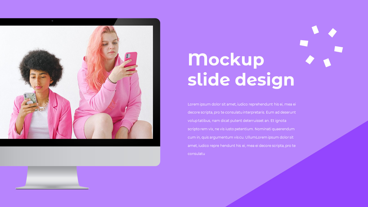 Mobile Services good google slides template