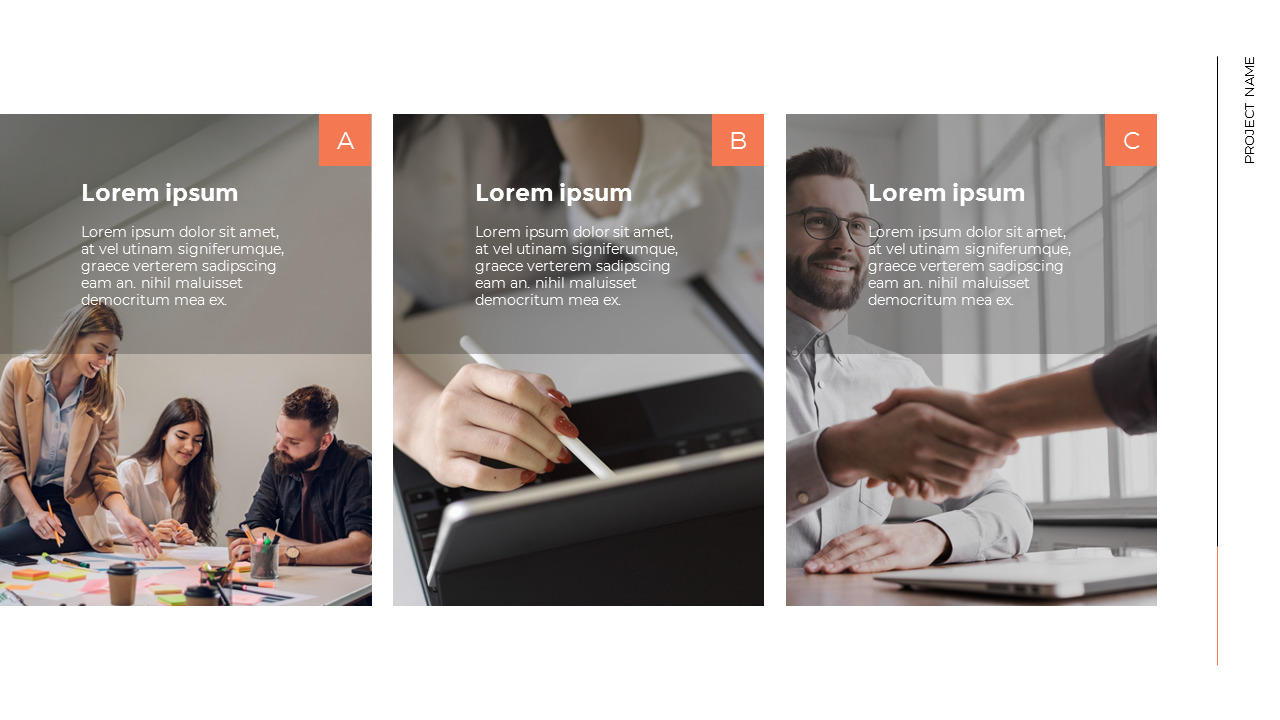 The Business Modern template design