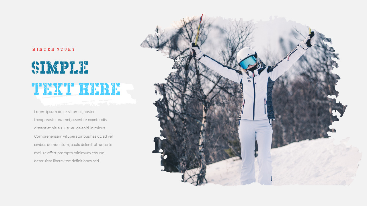 Winter Sports PowerPoint Presentations|Lifestyle|Templates
