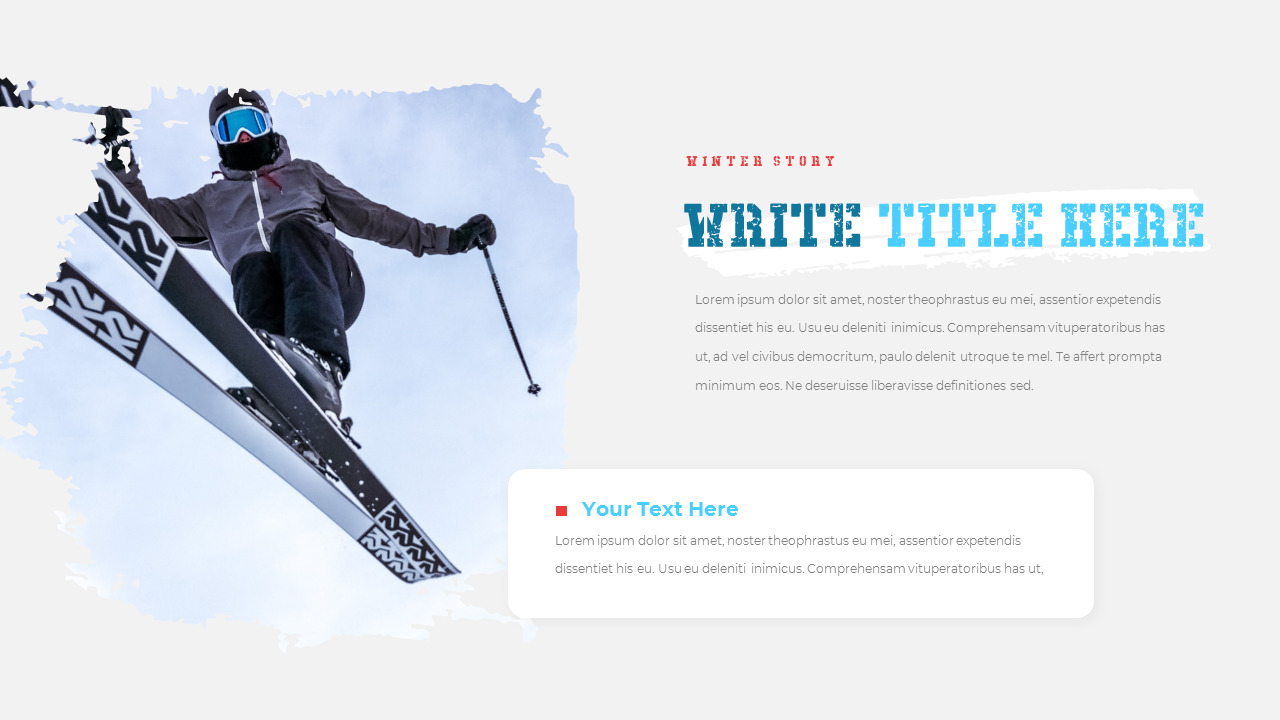 Winter Sports PowerPoint Presentations|Lifestyle|Templates