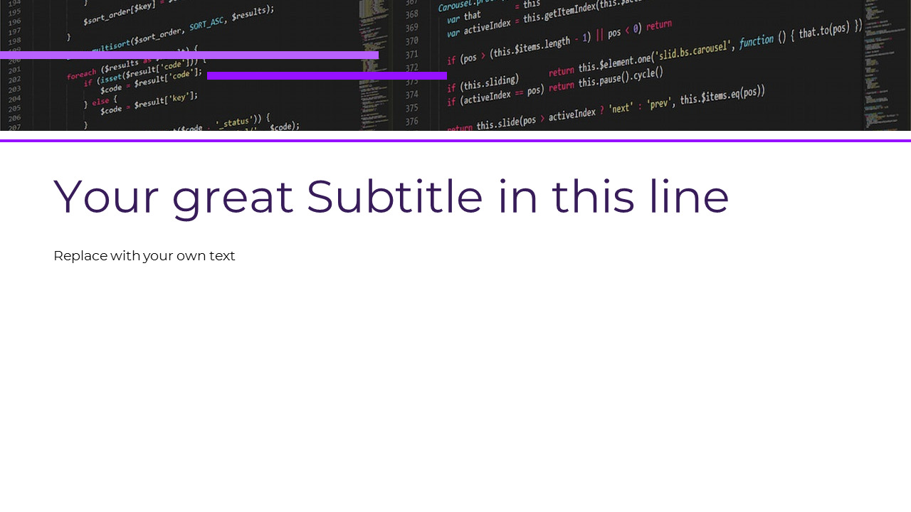 Free Design Template - Web Developer|PPT|Slides