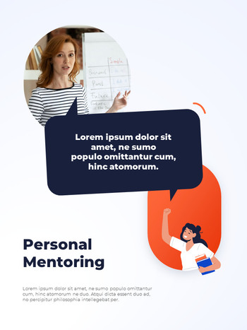 Educate Vertical google slides background