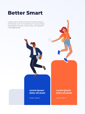 Educate Vertical google slides background