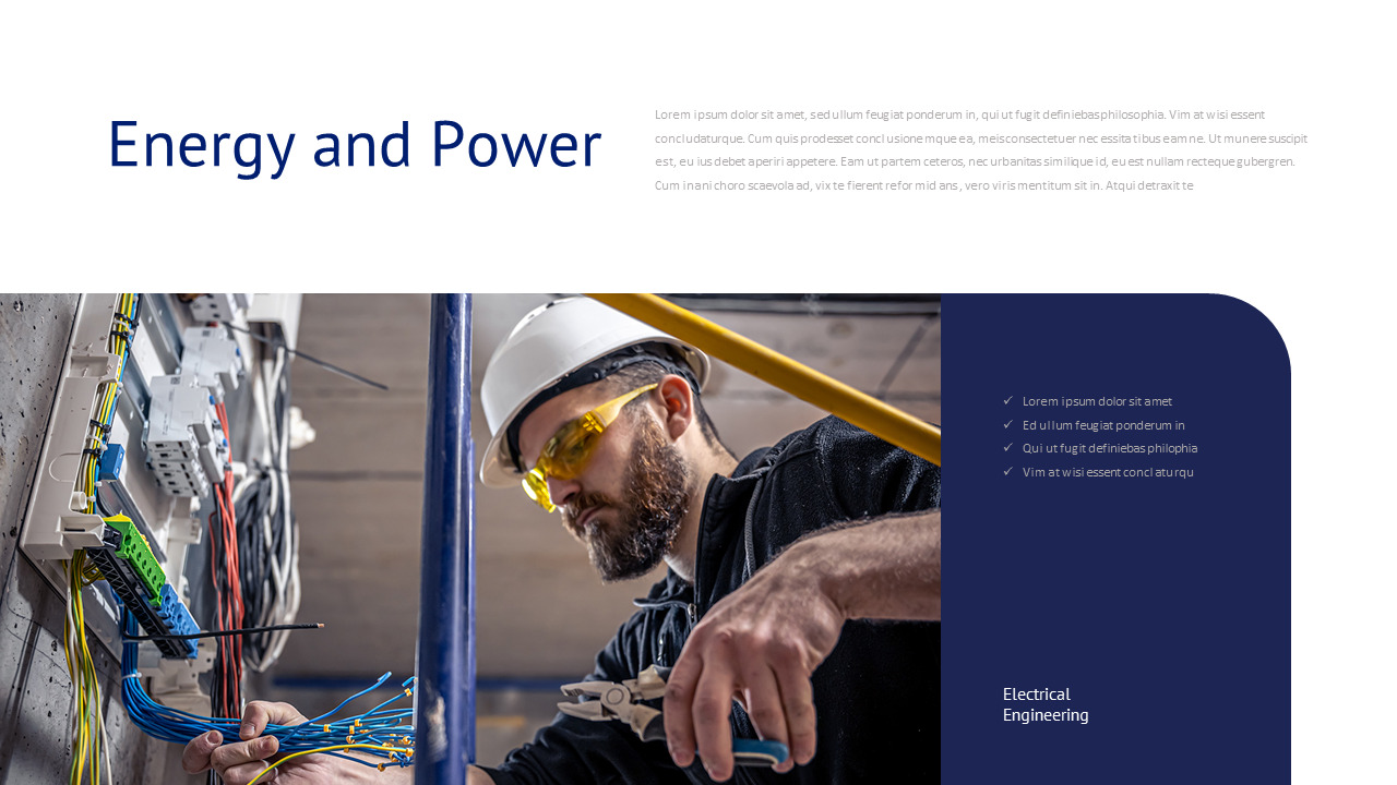 Electrical Engineering Google Slides Themes for Presentations