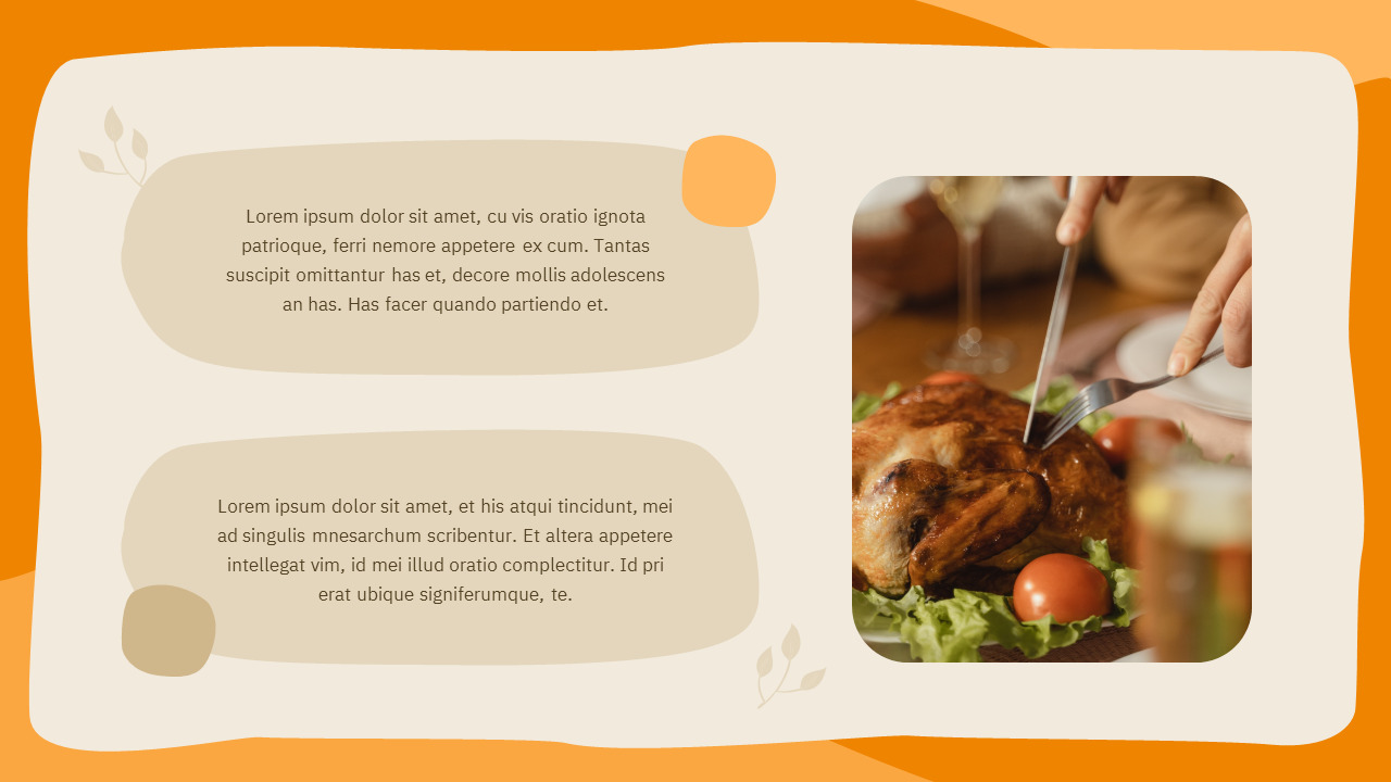 Thanksgiving Day google slides design|Lifestyle