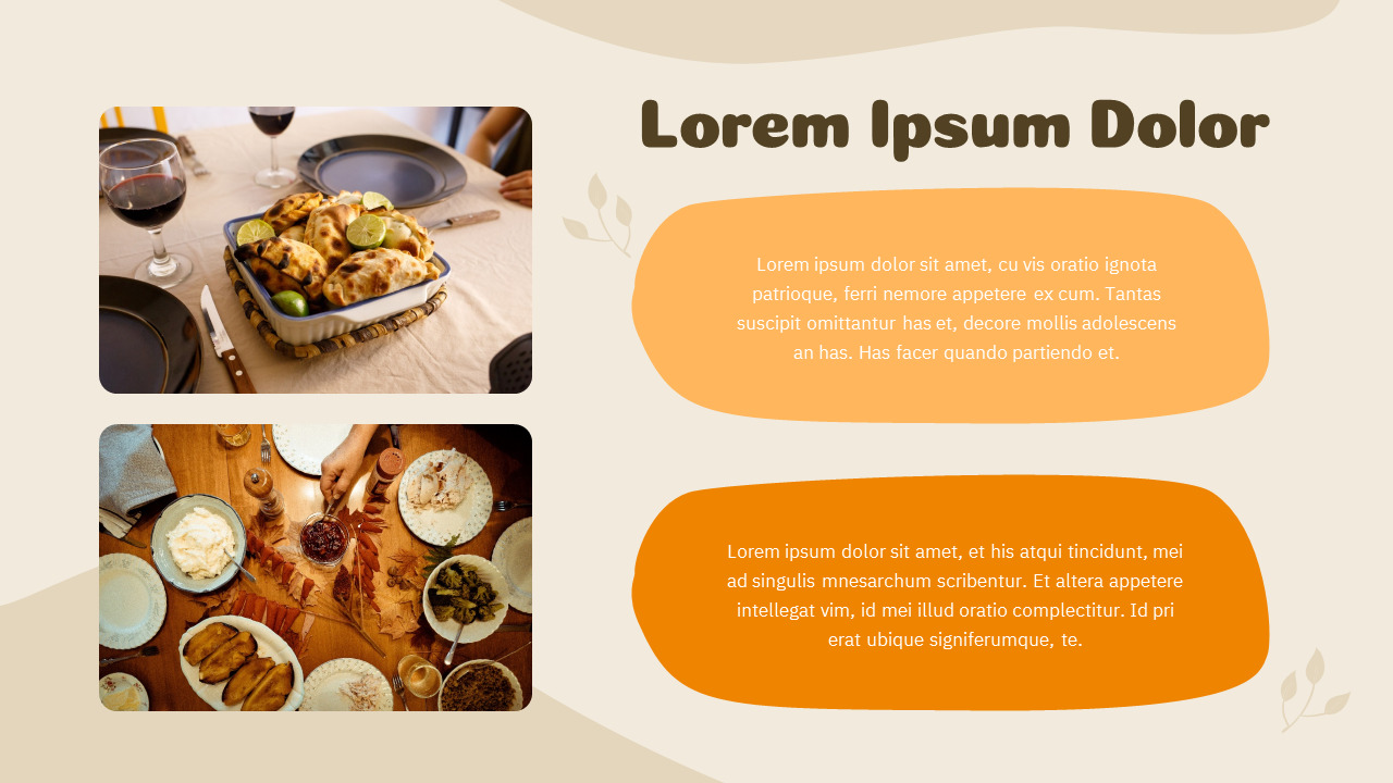 Thanksgiving Day google slides design|Lifestyle