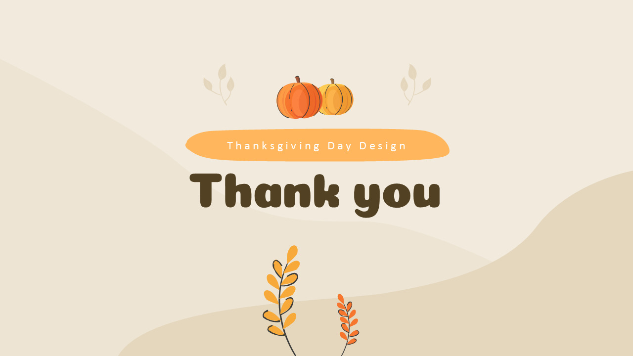 Thanksgiving Day google slides design|Lifestyle