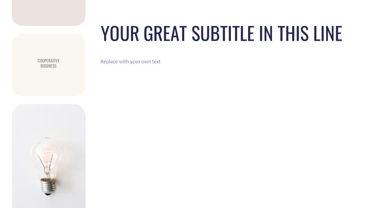 Free free google slides backgrounds - Cooperative Business