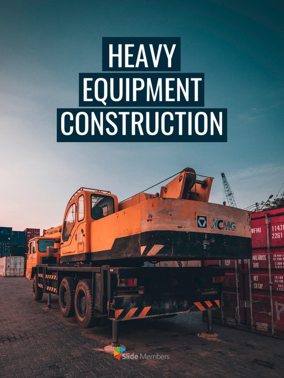 Heavy Equipment Construction Presentation Google Slides Templates