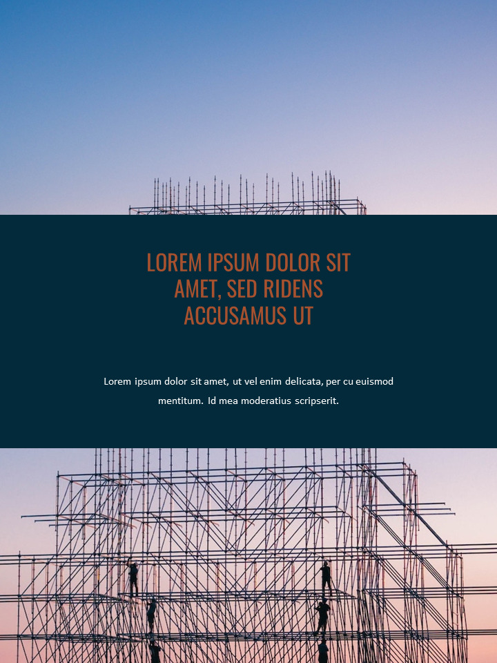 Heavy Equipment Construction Presentation Google Slides Templates