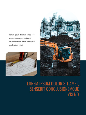 Heavy Equipment Construction Presentation Google Slides Templates
