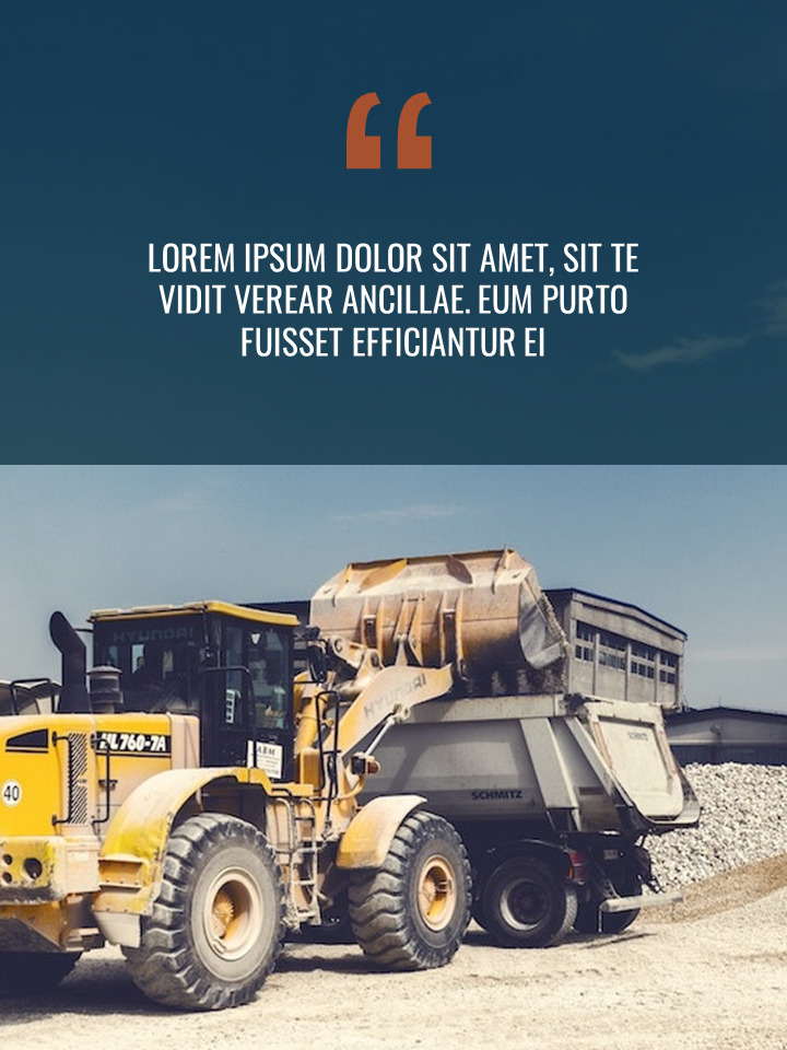 Heavy Equipment Construction Presentation Google Slides Templates