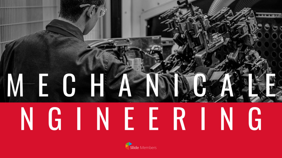 Mechanical Engineering template google slides business