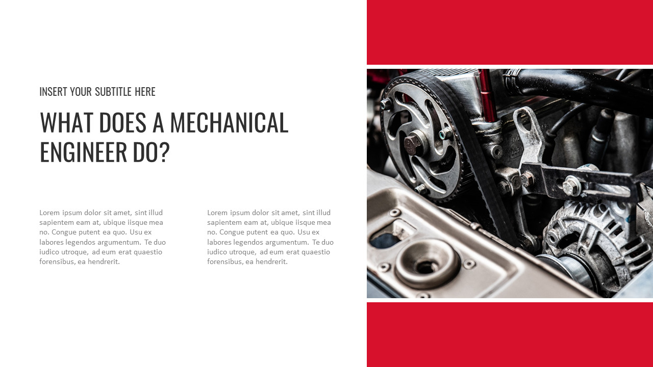 Mechanical Engineering template google slides business