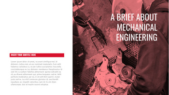 Mechanical Engineering template google slides business