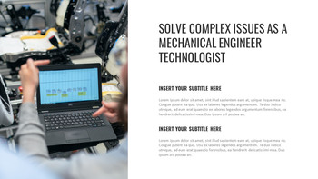 Mechanical Engineering template google slides business