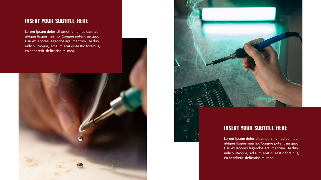 Mechanical Engineering template google slides business