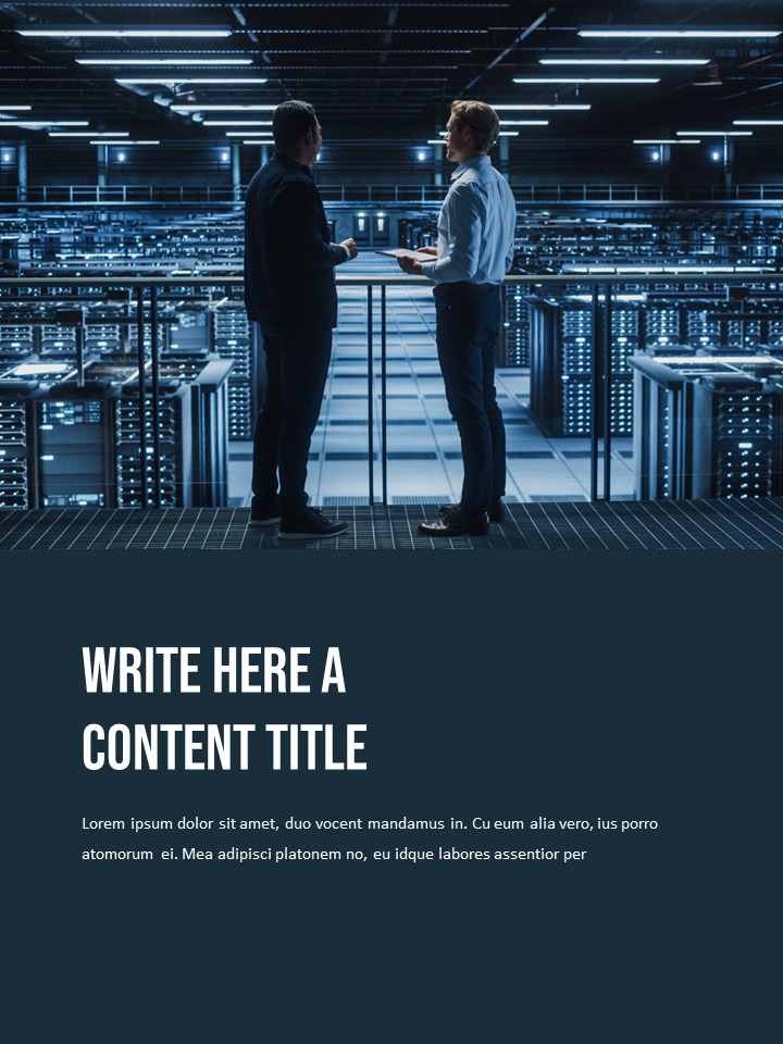 Big Data ppt template ppt