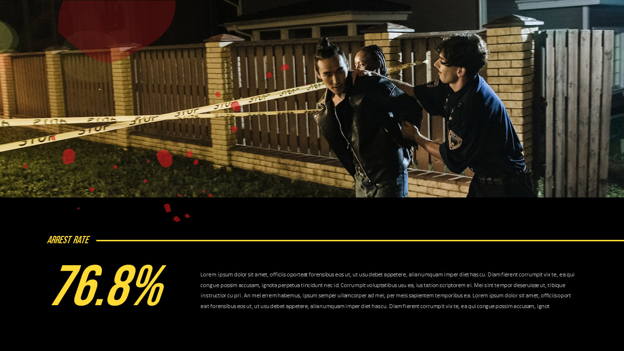 Crime Scene PowerPoint Presentation Examples