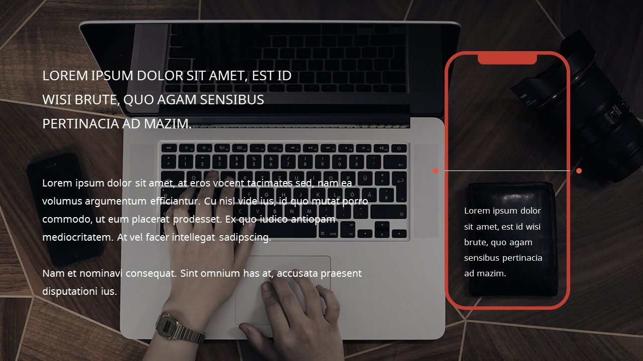 Mobile Service Planning history powerpoint template