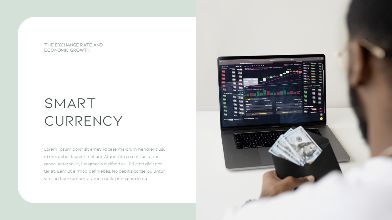 The Exchange Rate and Economic Growth Themes for PowerPoint