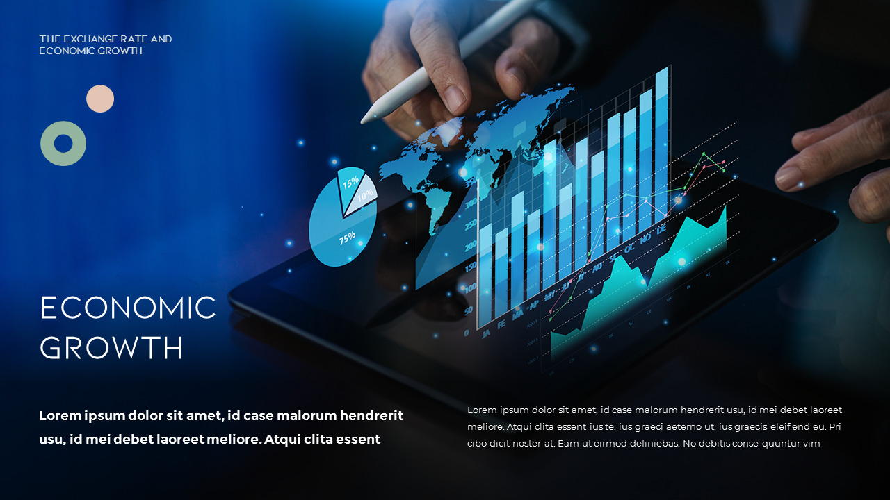 The Exchange Rate and Economic Growth Themes for PowerPoint