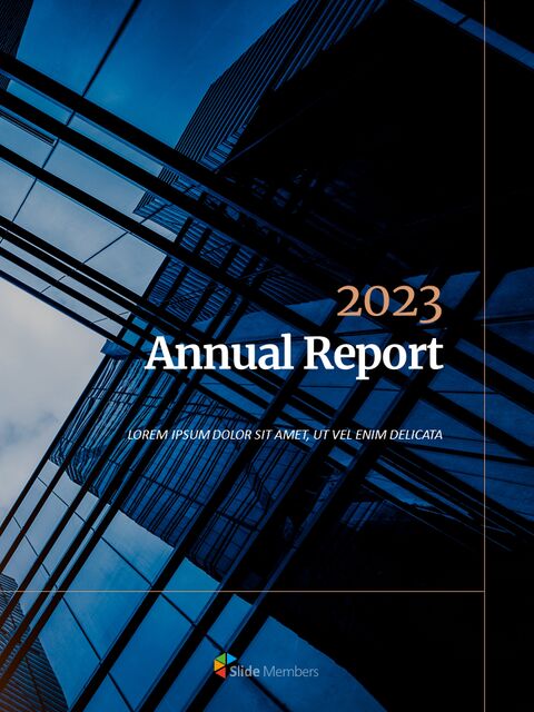 2023 Annual Report google slides presentation slides