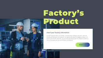Factory Industrial template google slides business