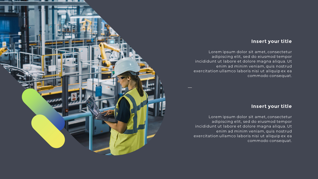 Factory Industrial template google slides business