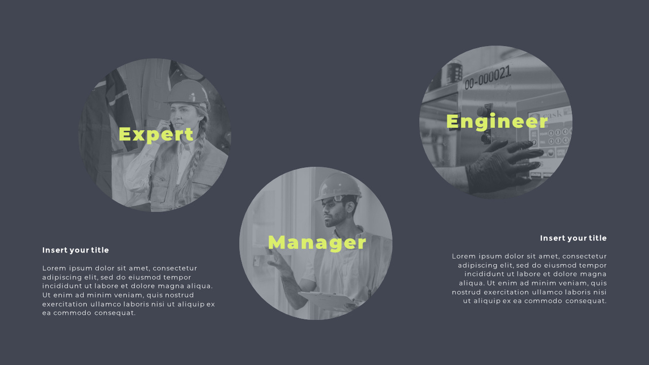 Factory Industrial template google slides business