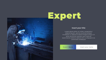 Factory Industrial template google slides business