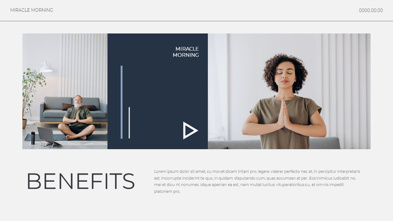 Miracle Morning Google Slides Presentation|Lifestyle