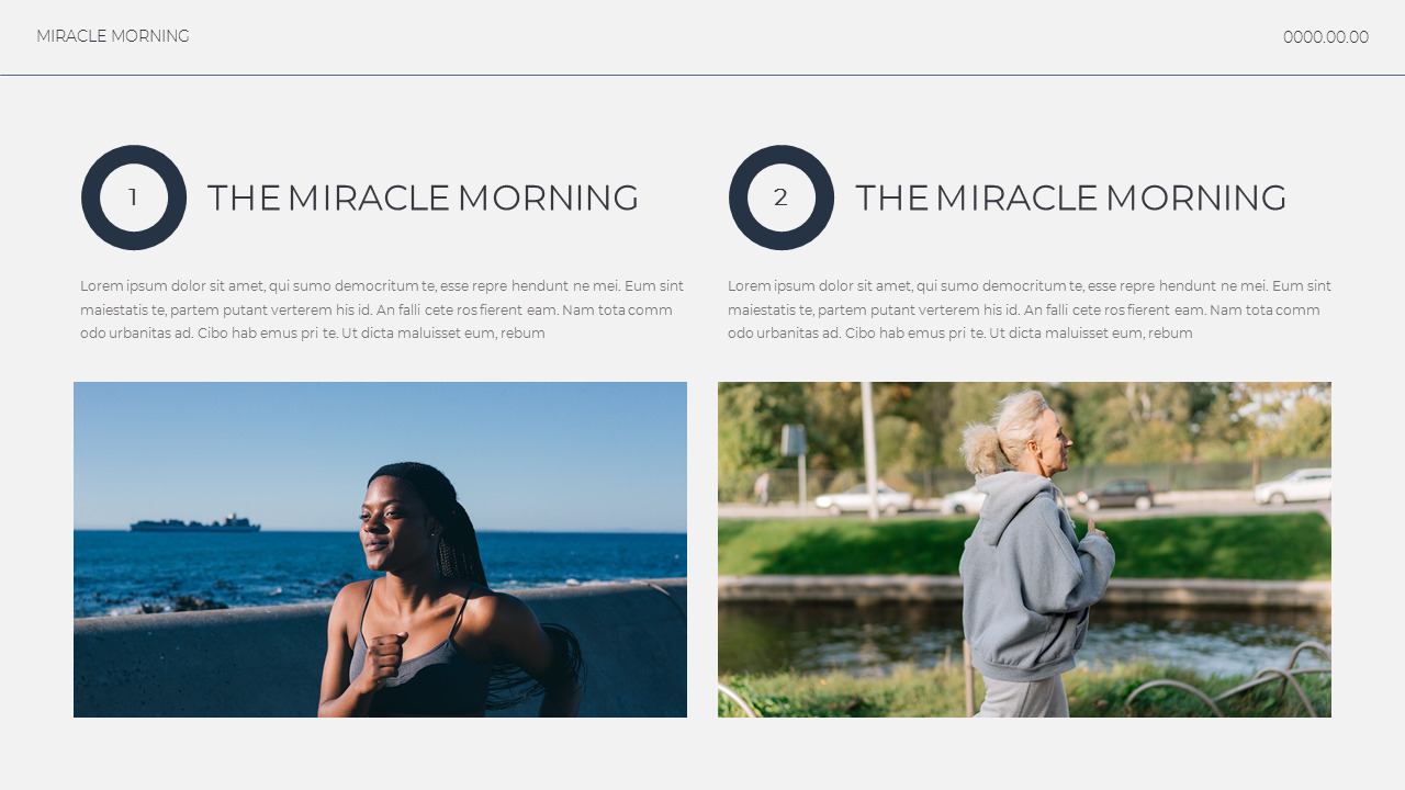 Miracle Morning Google Slides Presentation|Lifestyle